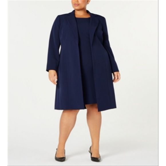 Le Suit | Jackets & Coats | Le Suit Womens Collar Open Front Topper ...